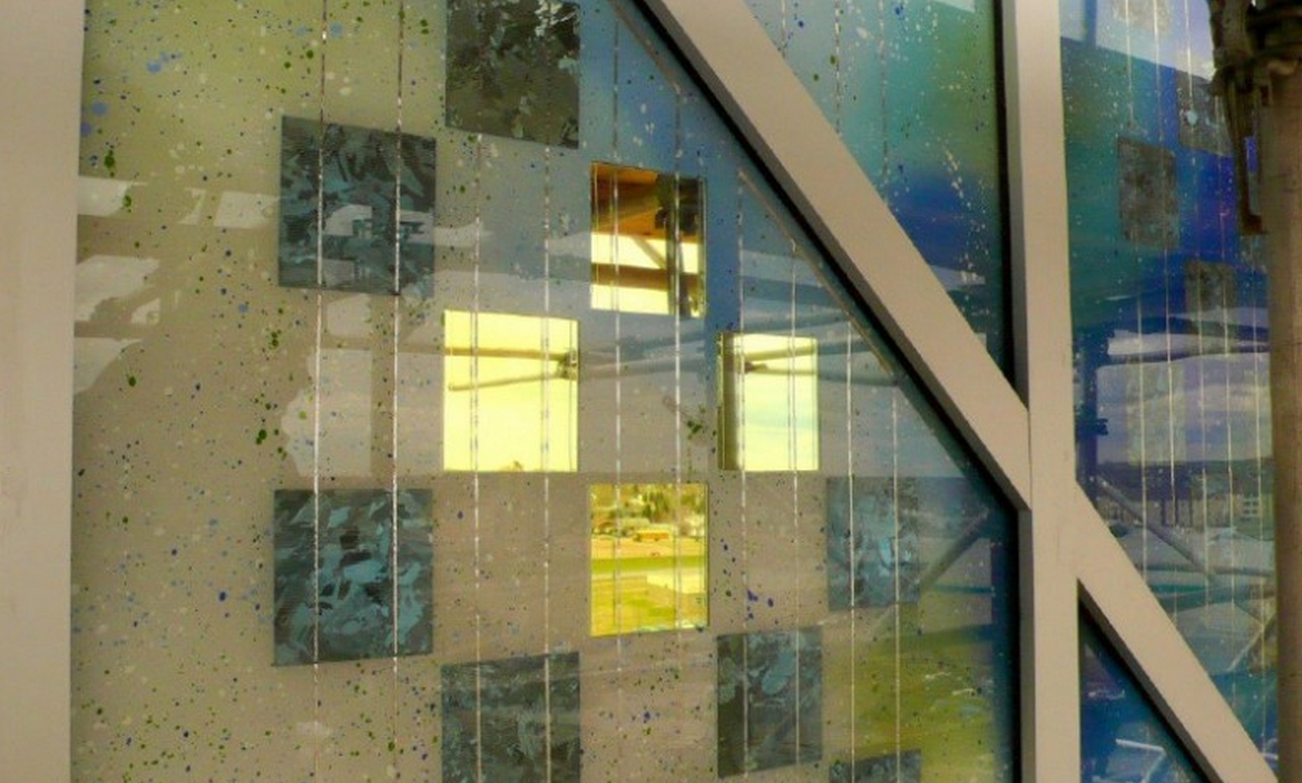 Lux Gloria stained-glass solar panels are beautiful and efficent